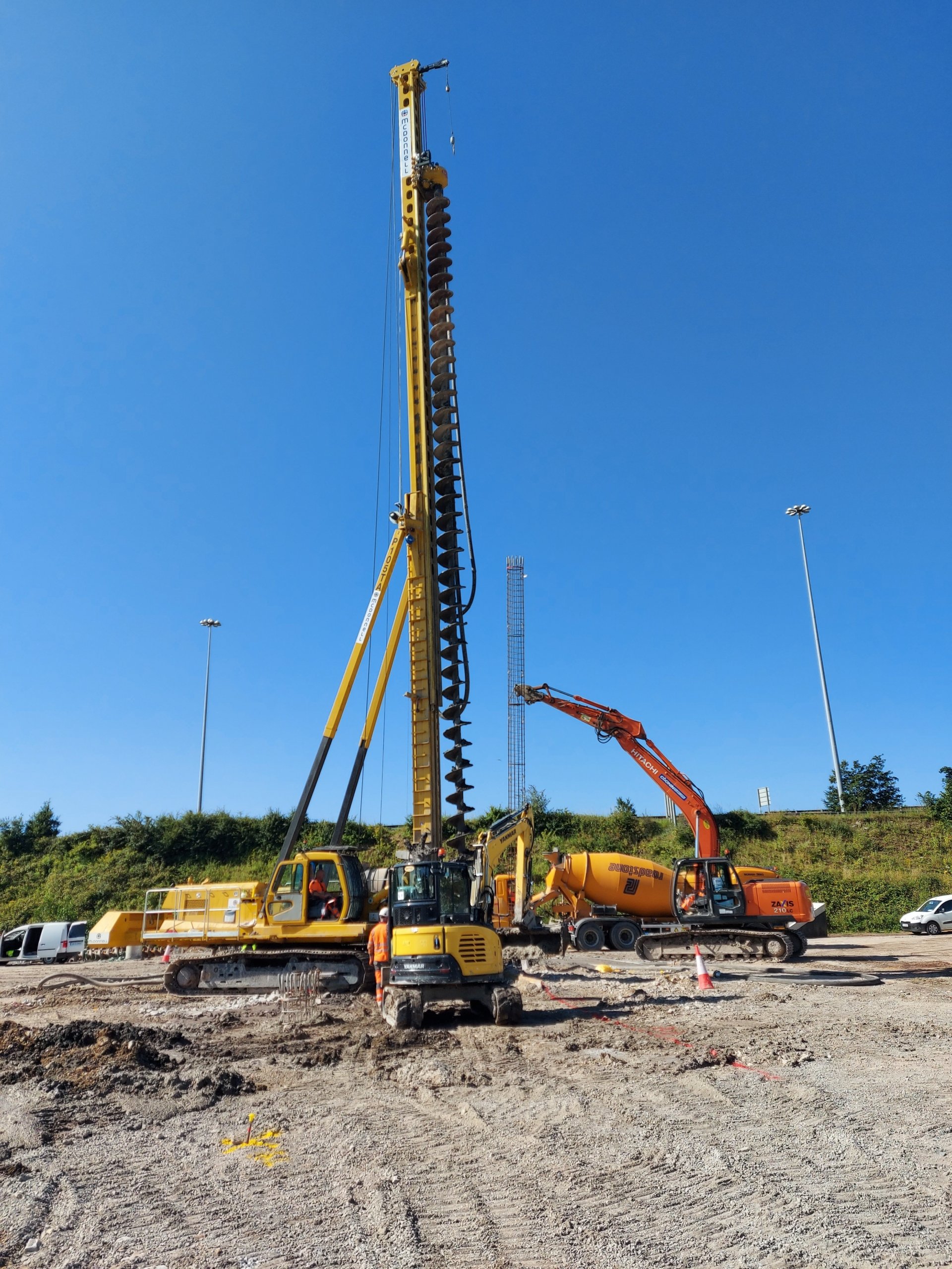 Dunkettle Interchange, Cork – McDonnell Piling – Your Geotechnical Partner